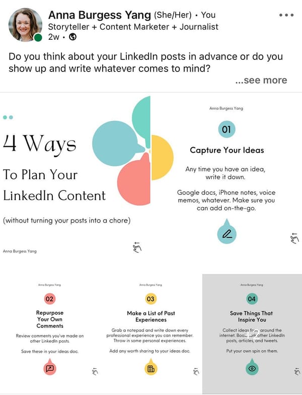 5 Steps to Create LinkedIn Carousels